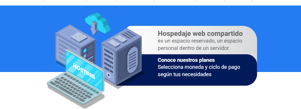 Hospedaje Web Compartido | Servicios Hosting. Dominios. Hosting